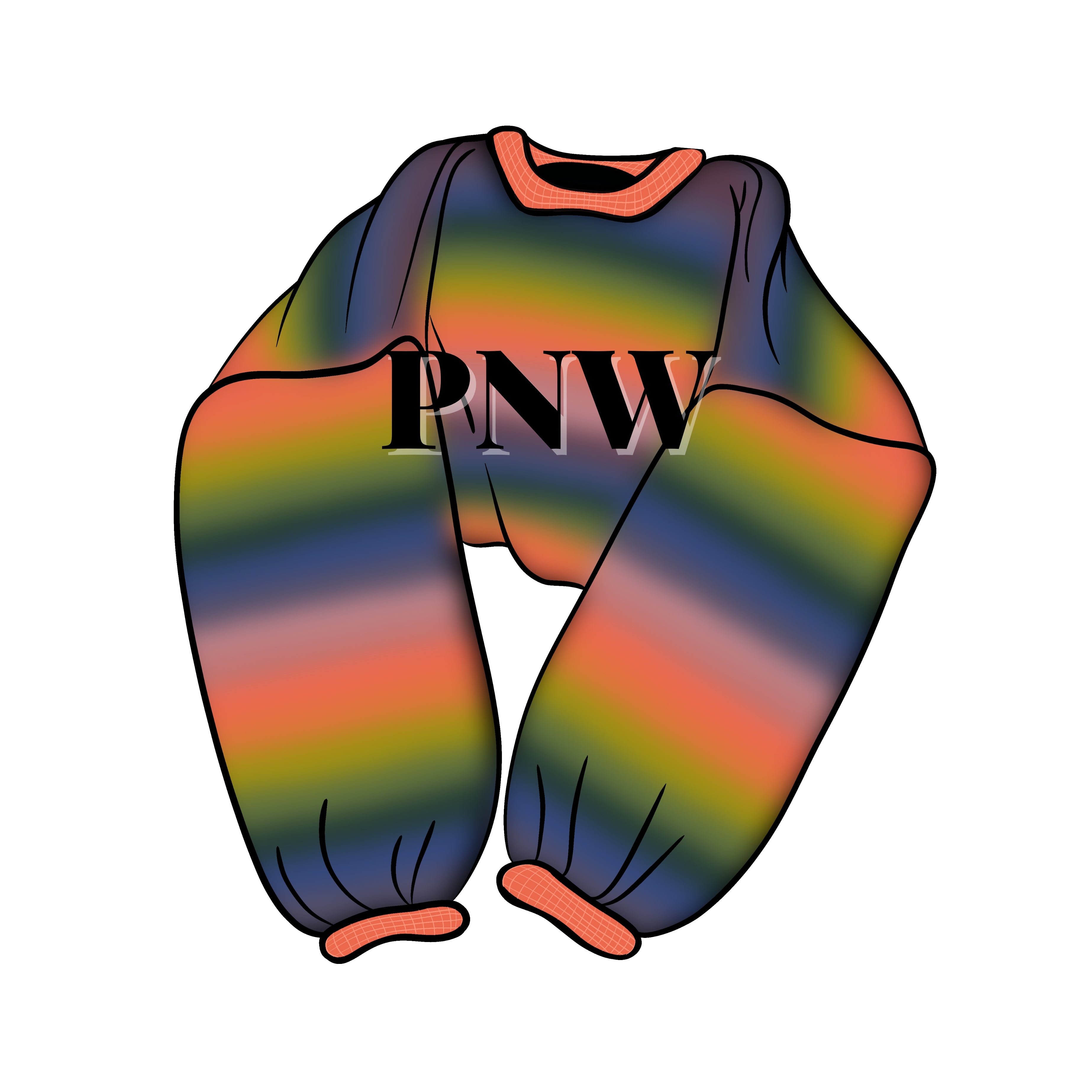 Stocking for Rainbows Sweater Kit *PNW* – ōSHen Knits